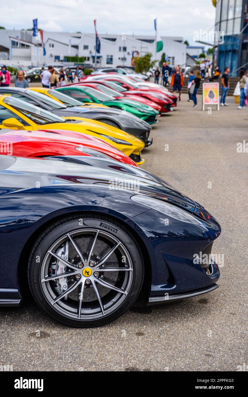 SINSHEIM, GERMANY - MAI 2022: Ferrari 812 Superfast Type F152M Stock ...