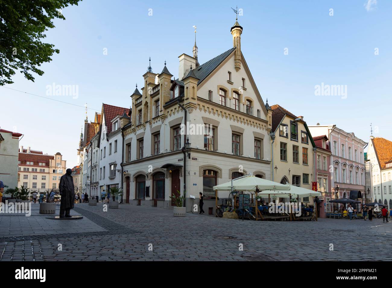 A street in the center of Tallinn, Estonia Stock Photo - Alamy