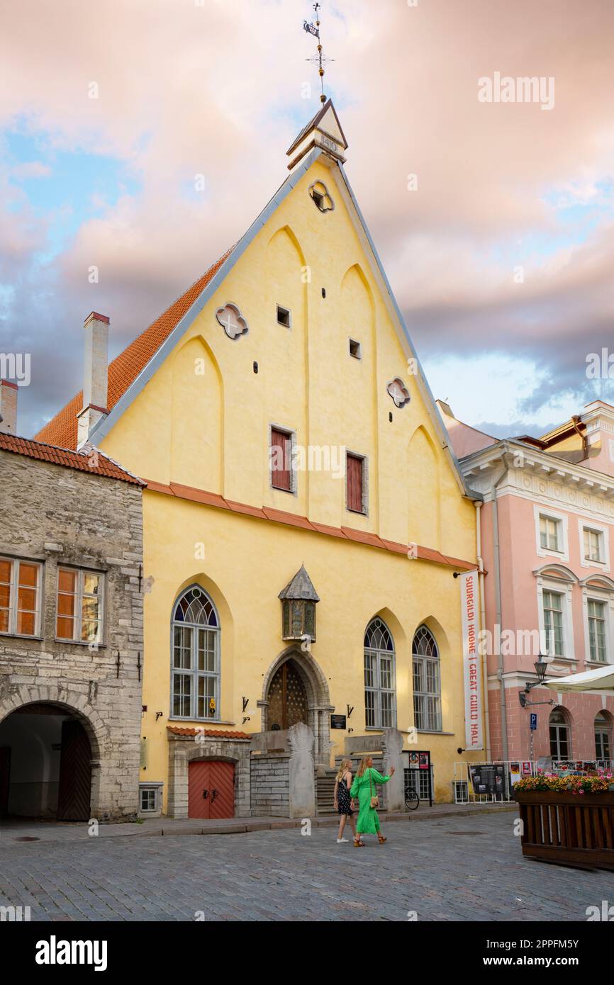 The Great Guild Hall in Tallinn, Estonia Stock Photo - Alamy