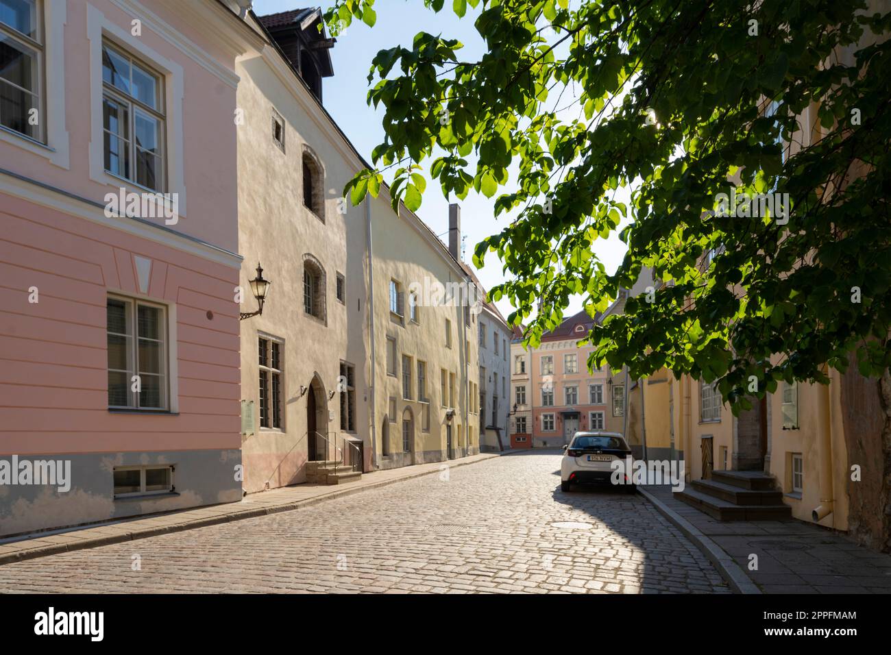 Historic center of Tallinn, Estonia Stock Photo - Alamy