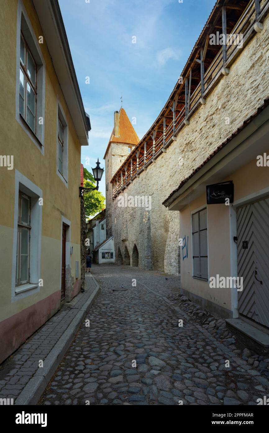Medieval walkway passage tower hi-res stock photography and images - Alamy