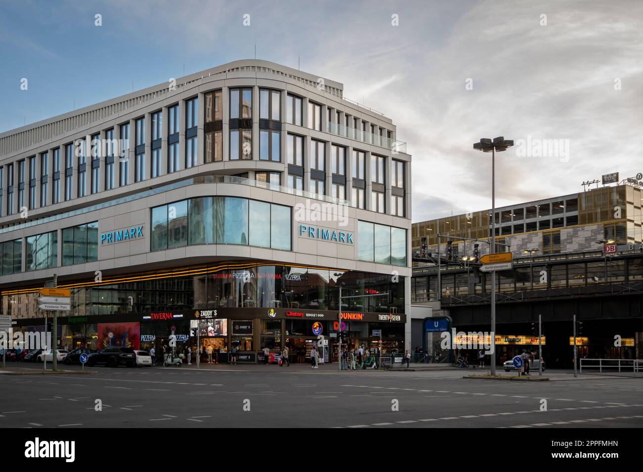 Primark retail store at the corner of Hardenbergstrasse and ...