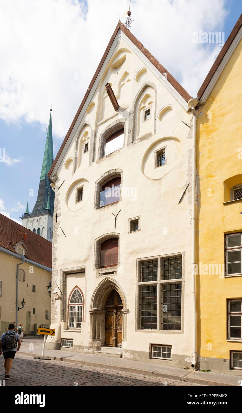 Medieval houses in Tallinn, Estonia Stock Photo - Alamy
