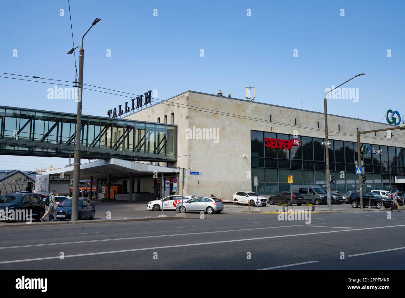 Tallinn railway station Stock Photo - Alamy