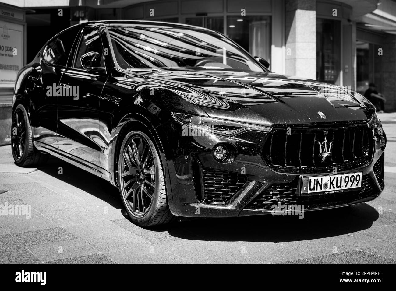 BERLIN - JUNE 18, 2022: Mid-size luxury crossover SUV Maserati Levante ...