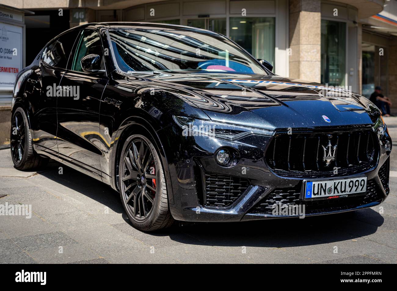 BERLIN - JUNE 18, 2022: Mid-size luxury crossover SUV Maserati Levante ...