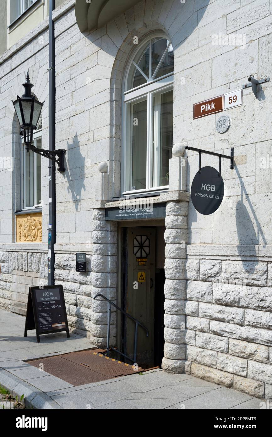 KGB Prison Cells museum in Tallinn, Estonia Stock Photo - Alamy