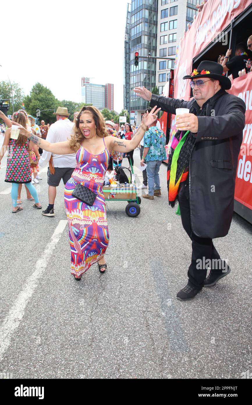Andreas Ellermann and Patricia Blanco,Schlagermove,02.07.2022,Hamburg ...