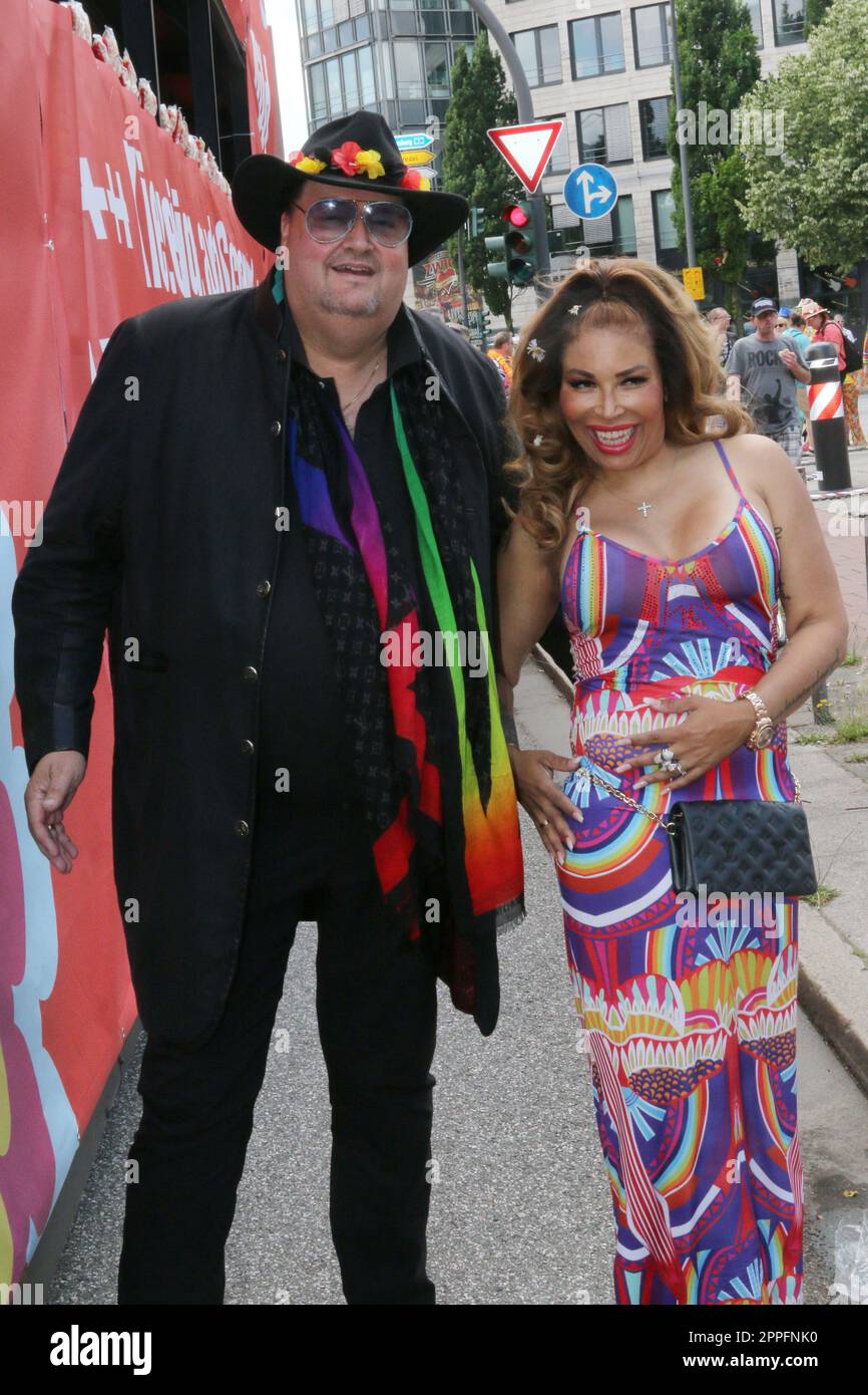 Andreas Ellermann and Patricia Blanco,Schlagermove,02.07.2022,Hamburg ...