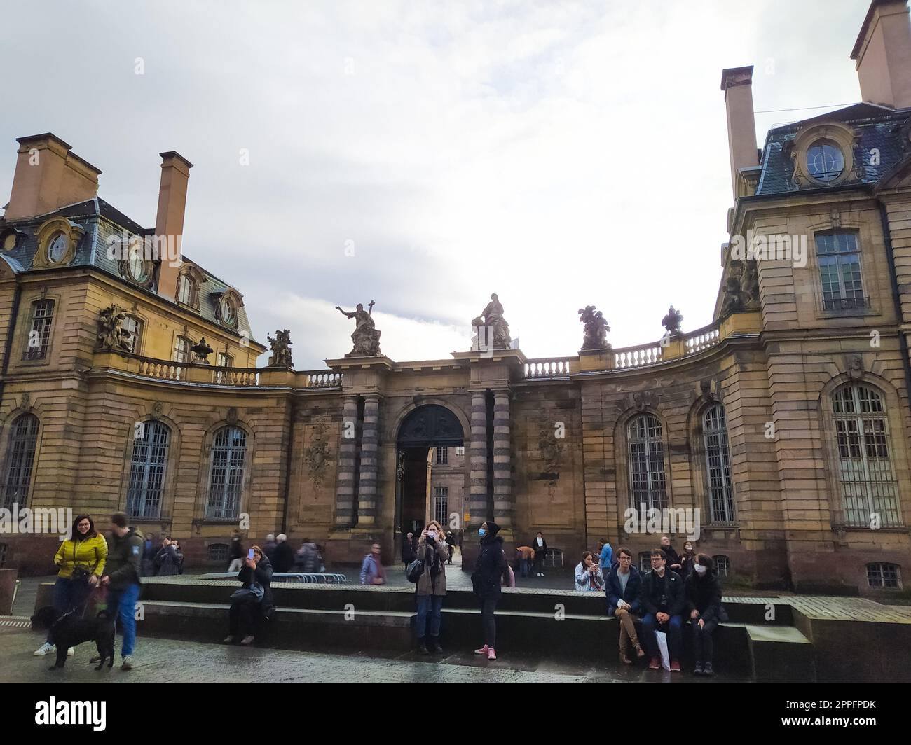 Rohan palace in Strasbourg, France Stock Photo - Alamy
