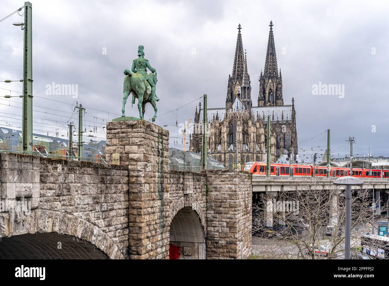 Cologne, Germany - March 23, 2023: Cathedral of St. Peter and Mary ...