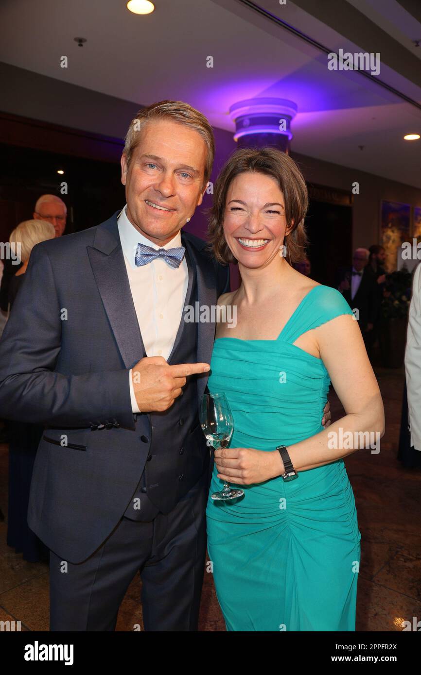 Hinnerk Baumgarten,Anna Planken,Blauer Ball 2023 in favor of the ...