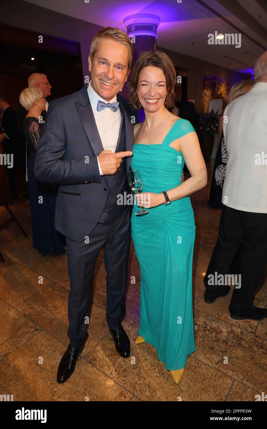 Hinnerk Baumgarten,Anna Planken,Blauer Ball 2023 in favor of the ...