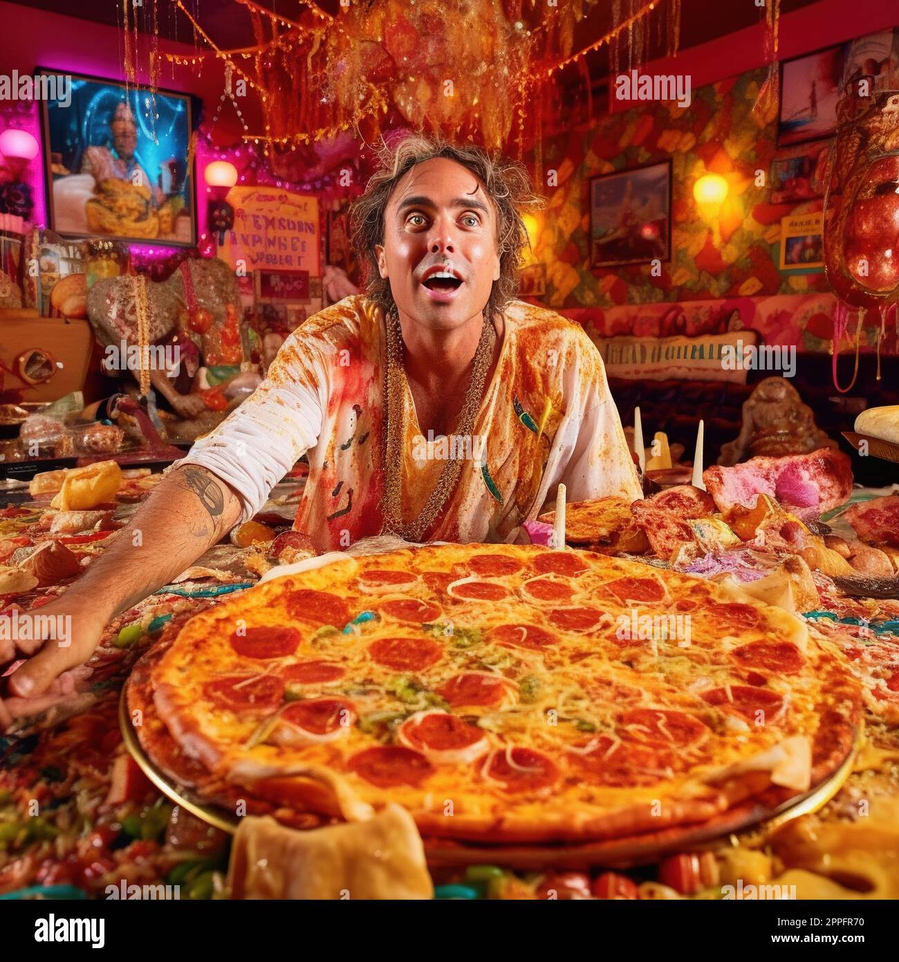 Cheesy man hi-res stock photography and images - Alamy