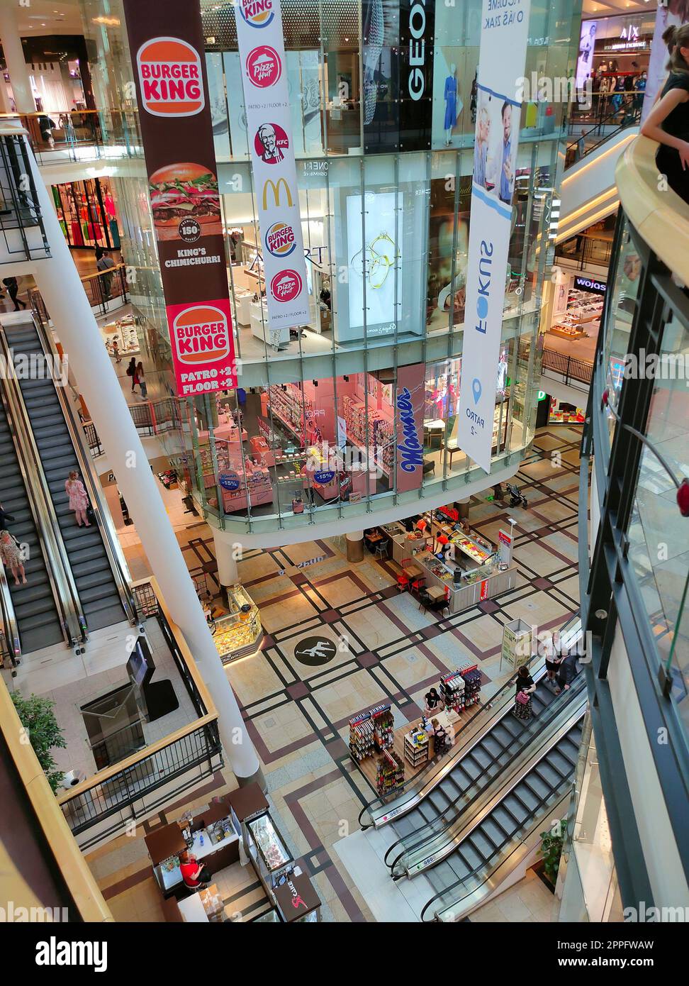 Palladium shopping centre prague czech hi-res stock photography and ...