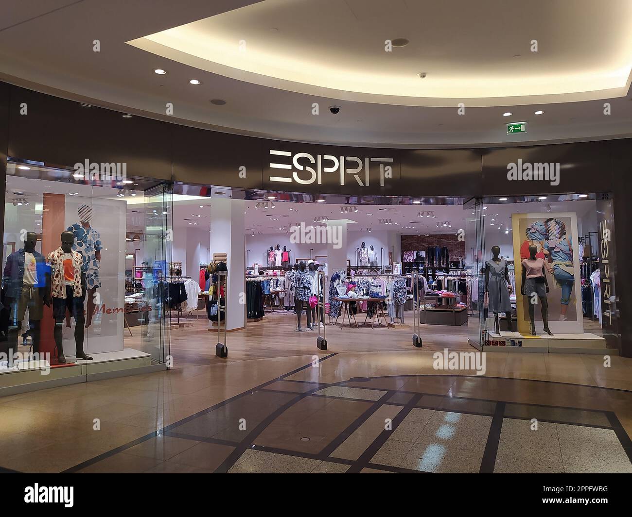 Esprit store in Prague, Czech Stock Photo - Alamy