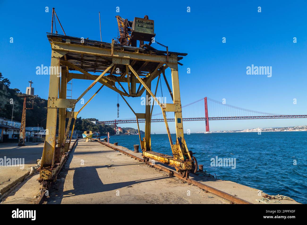 Old deep water terminal Stock Photo - Alamy
