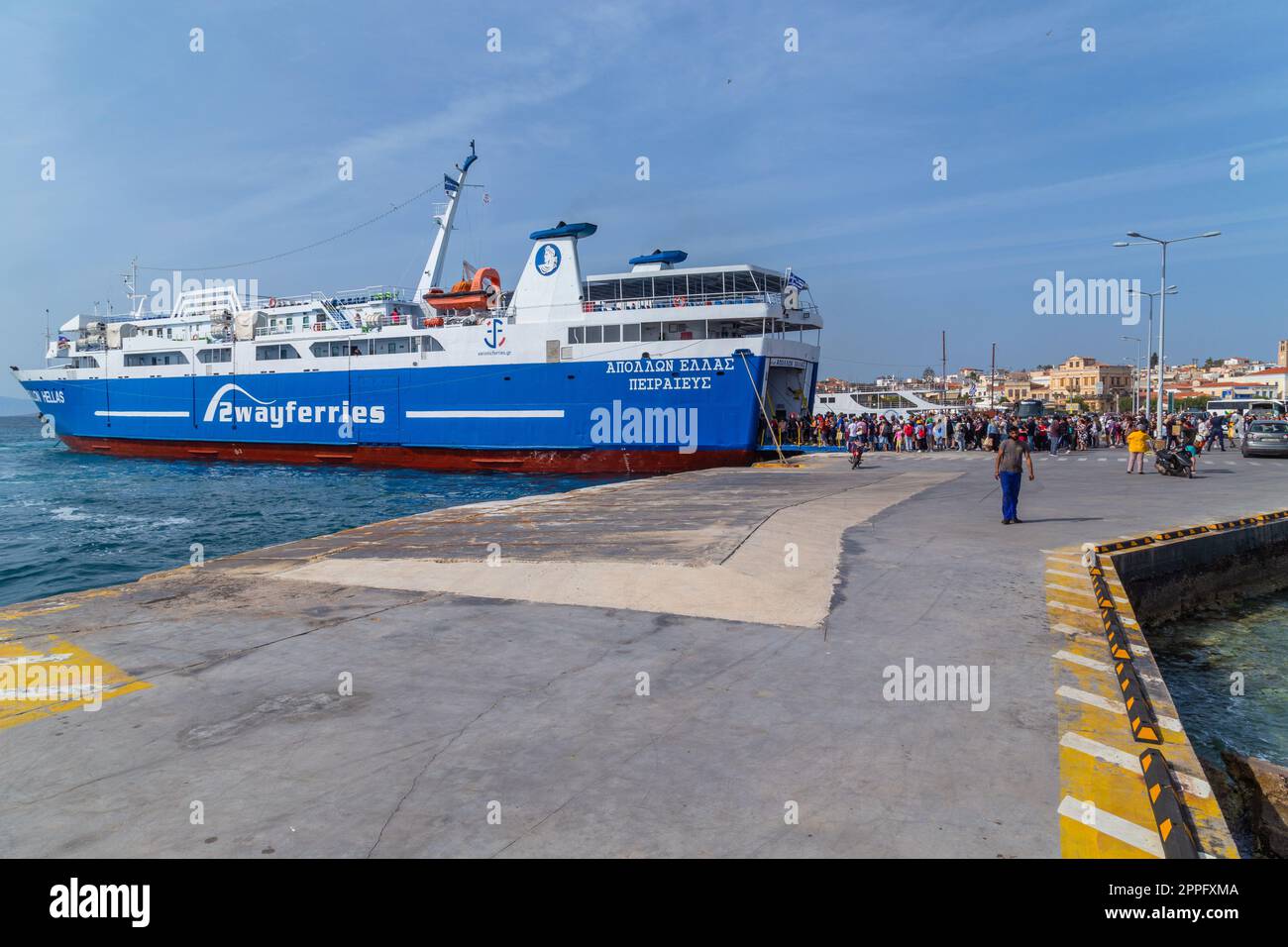 Ferry boats cruise ship Stock Photo - Alamy