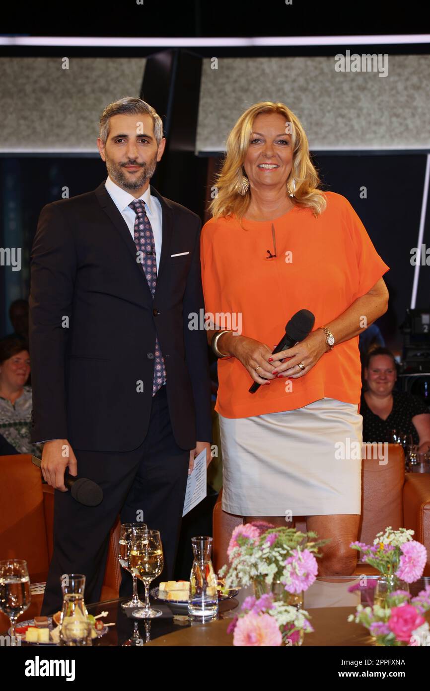 Michel Abdollahi,Bettina Tietjen,NDR talk show from Studio Lokstedt ...
