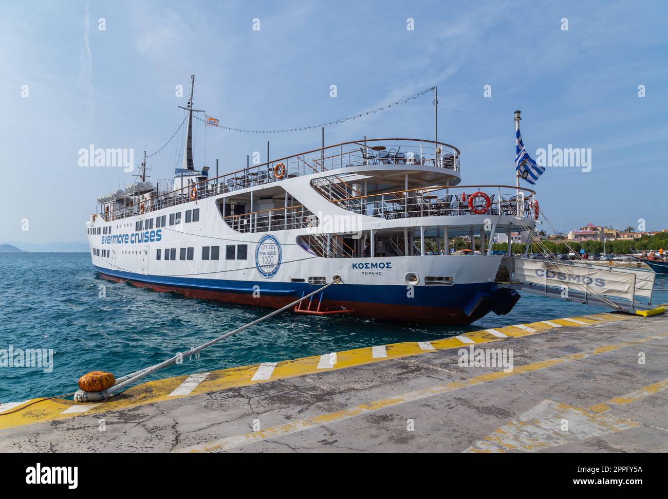 Ferry boats cruise ship Stock Photo - Alamy