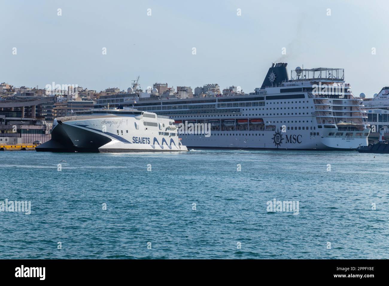 Ferry boats cruise ship Stock Photo - Alamy