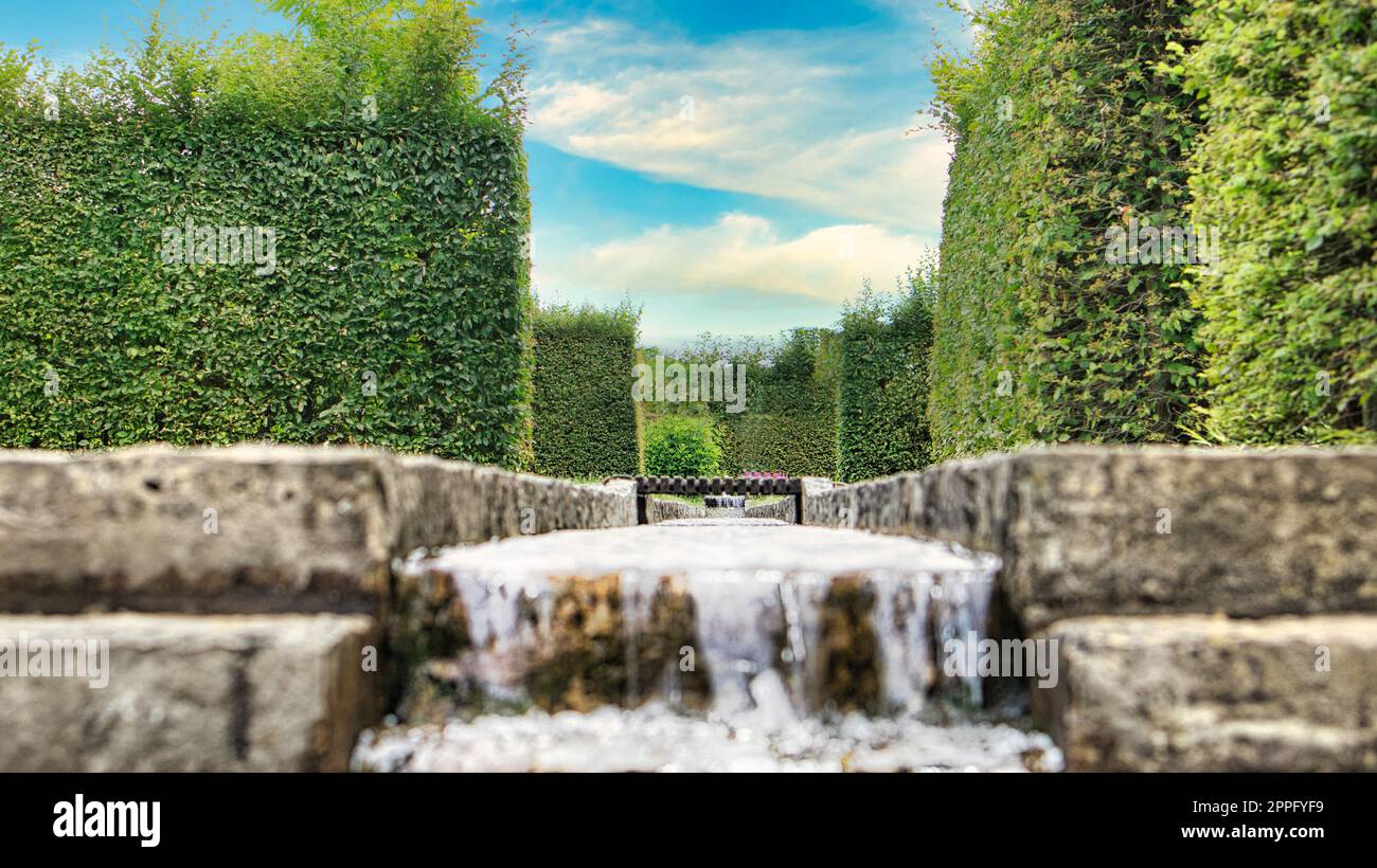 See through waterfall hi-res stock photography and images - Alamy