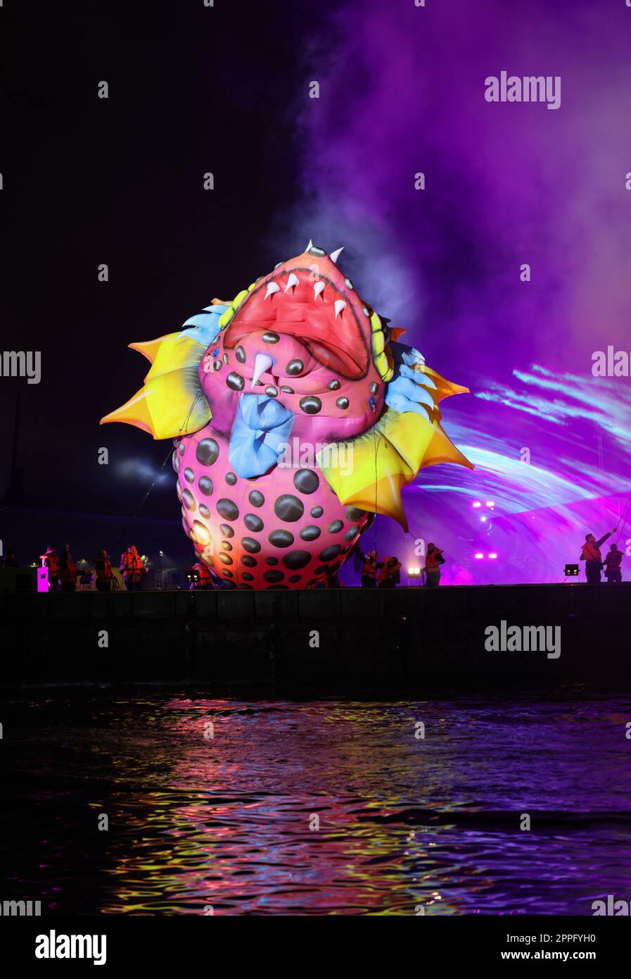Great Dragon Parade in Cracow Stock Photo - Alamy