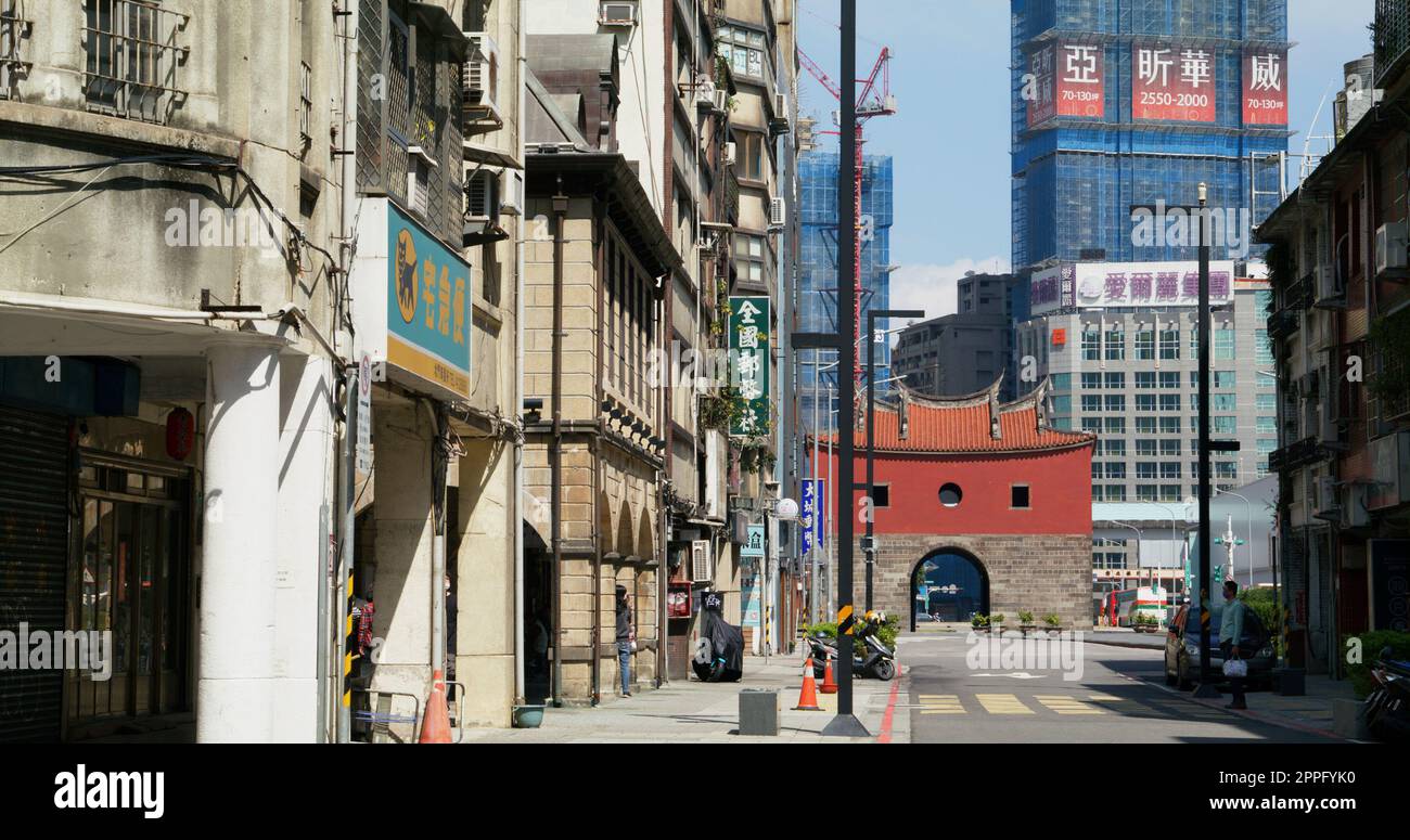 Taipei, Taiwan, 01 March 2022: Northern Gate of the old taipei city ...