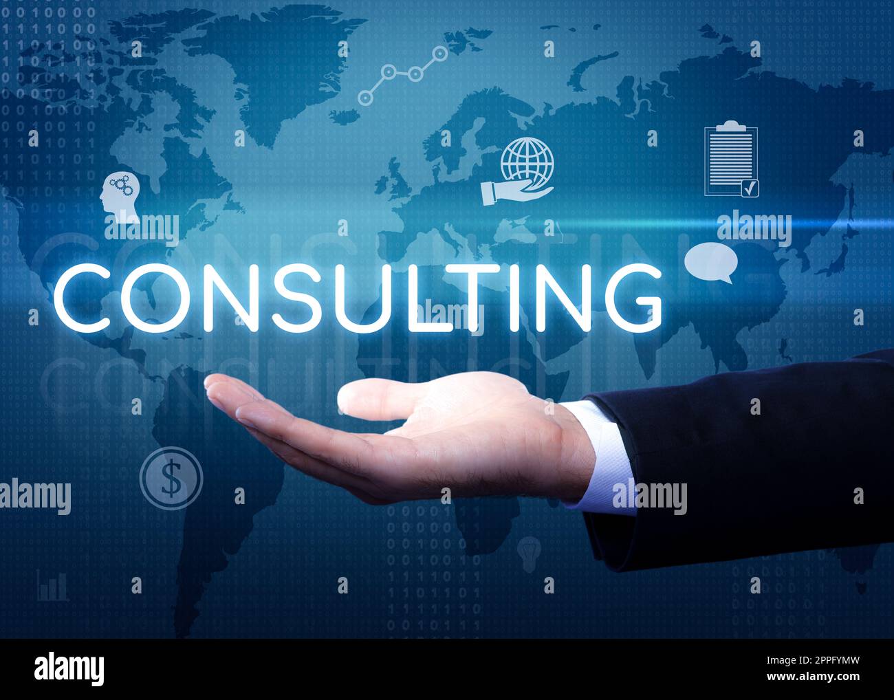 Man showing virtual image hi-res stock photography and images - Alamy