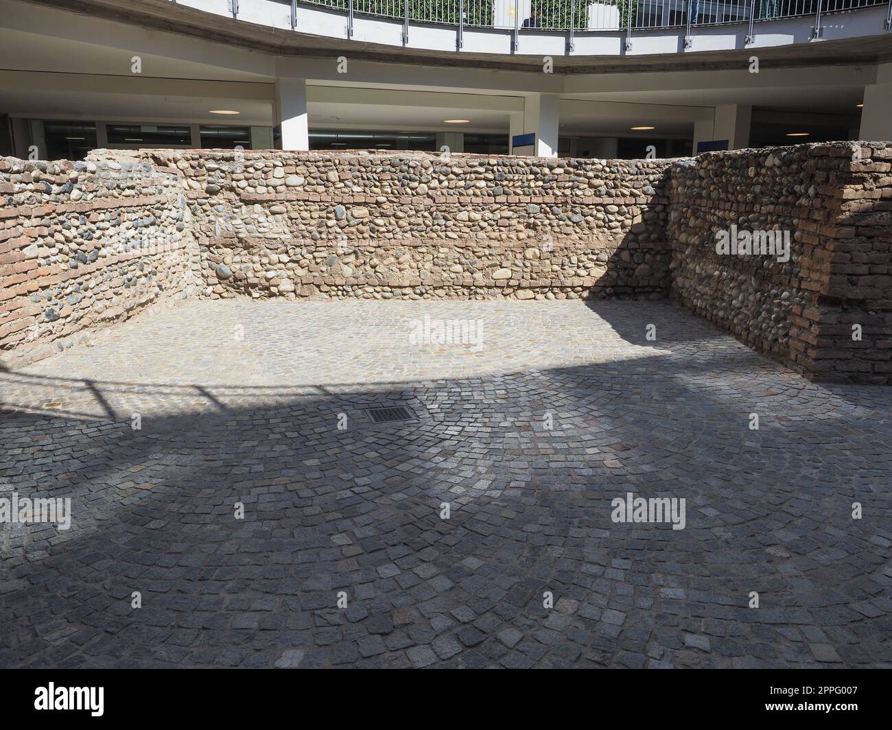 Ancient ruins in Turin Stock Photo - Alamy