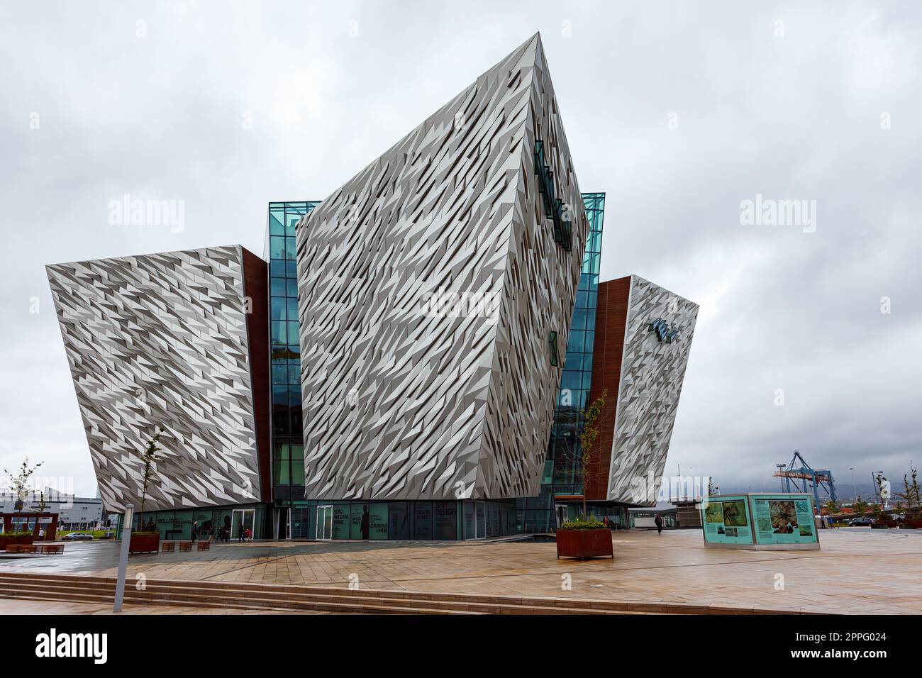 The Titanic Museum in Belfast Ireland Stock Photo - Alamy