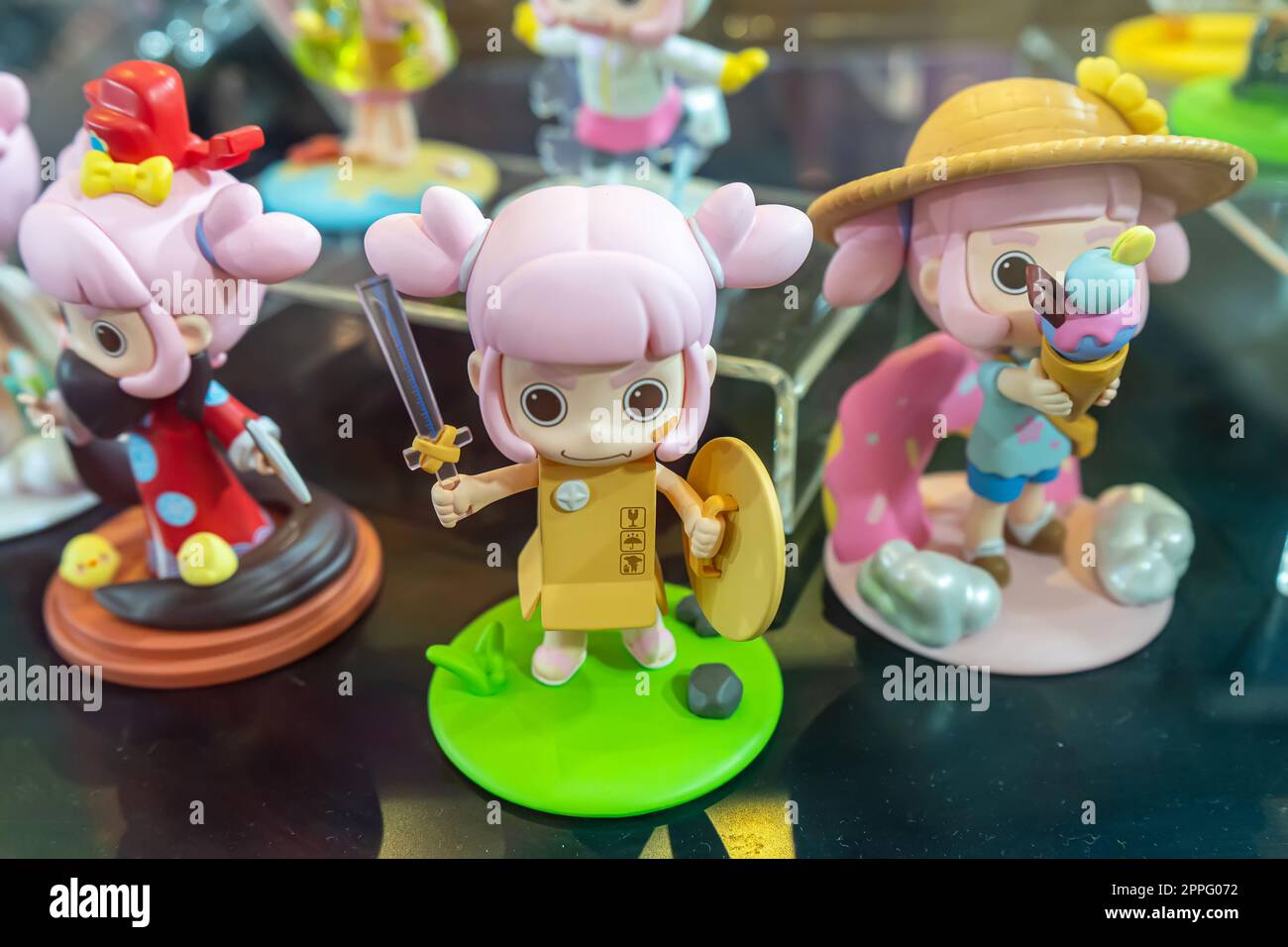 Various toy models Stock Photo - Alamy