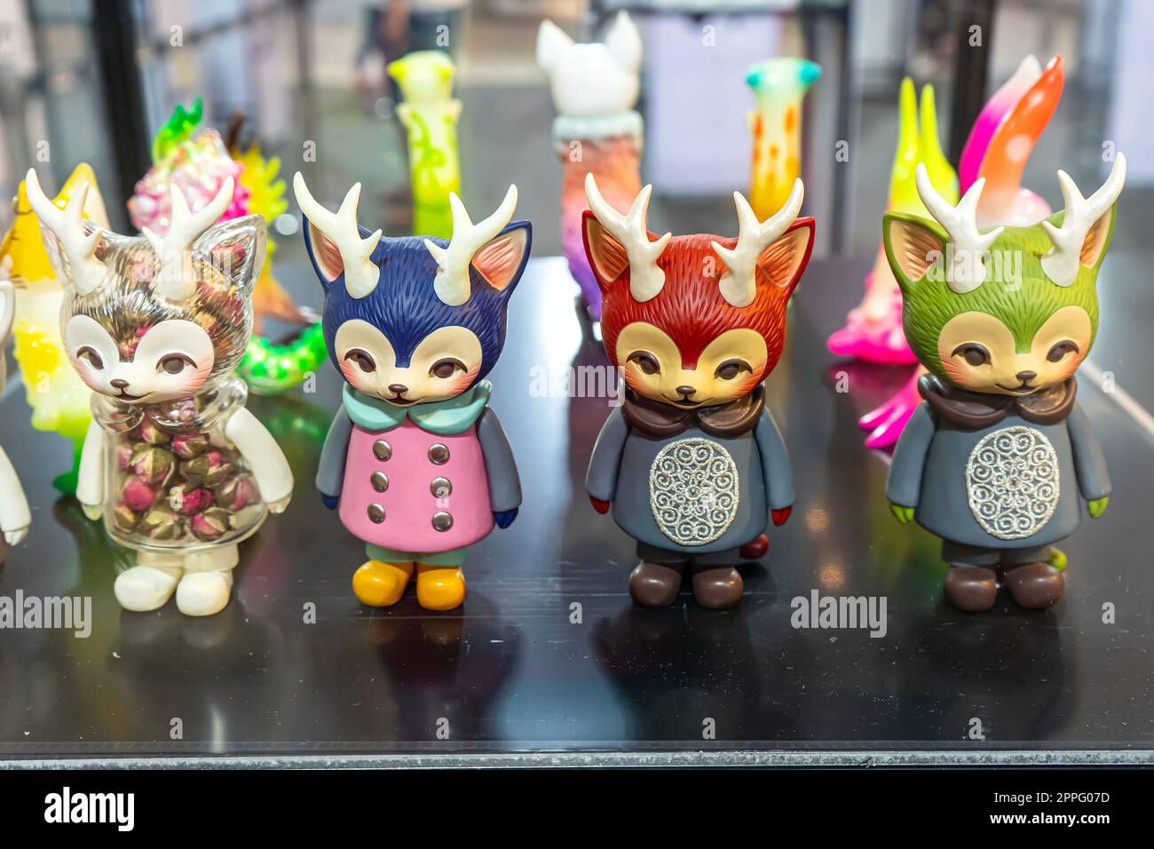 Various toy models Stock Photo - Alamy