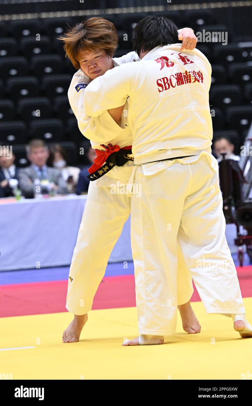 Mami Umeki during the 2023 Empress Cup All Japan Women's Judo ...
