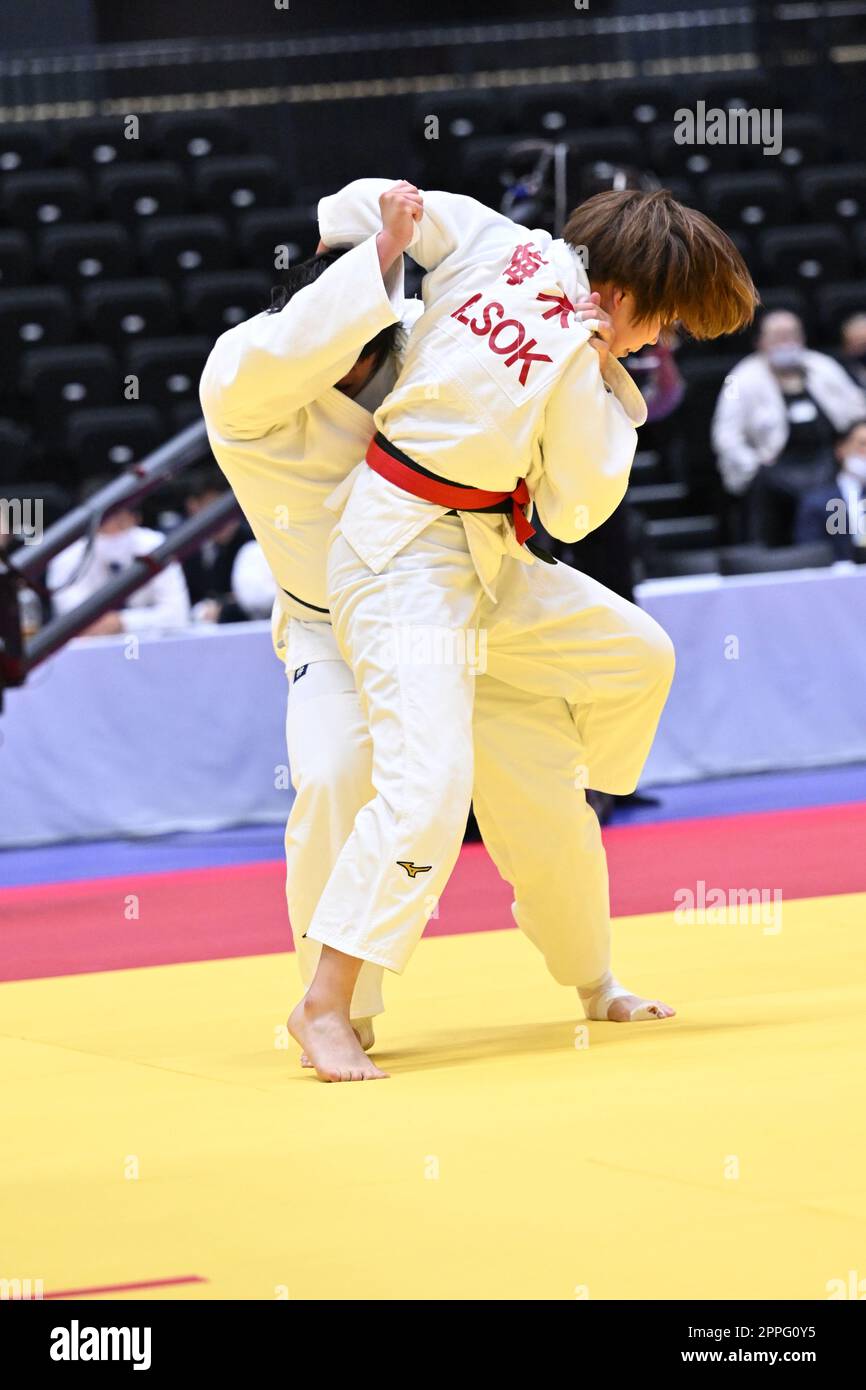 Mami Umeki during the 2023 Empress Cup All Japan Women's Judo ...