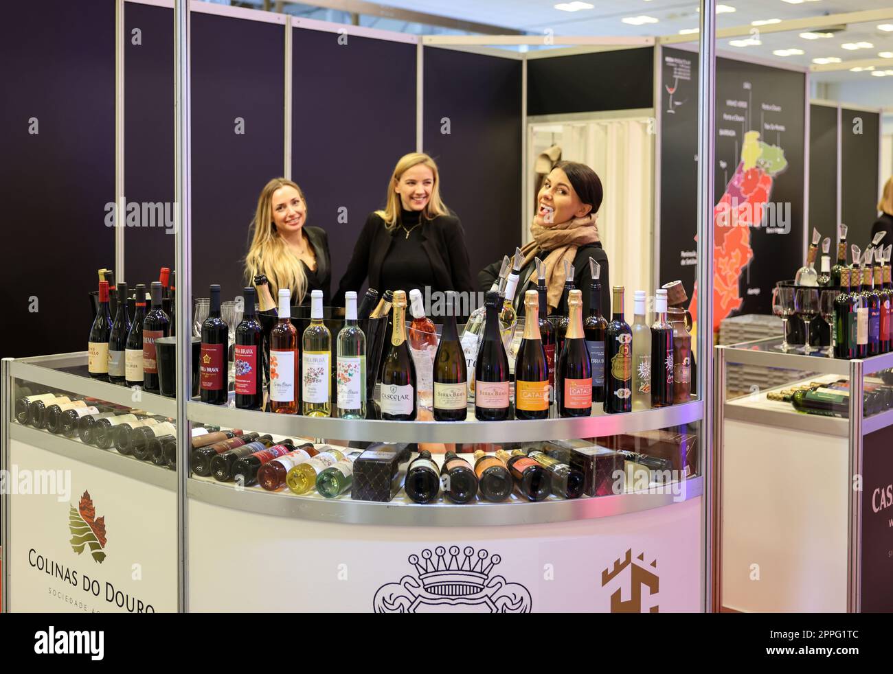 International Wine Trade Fair ENOEXPO in Cracow Stock Photo - Alamy