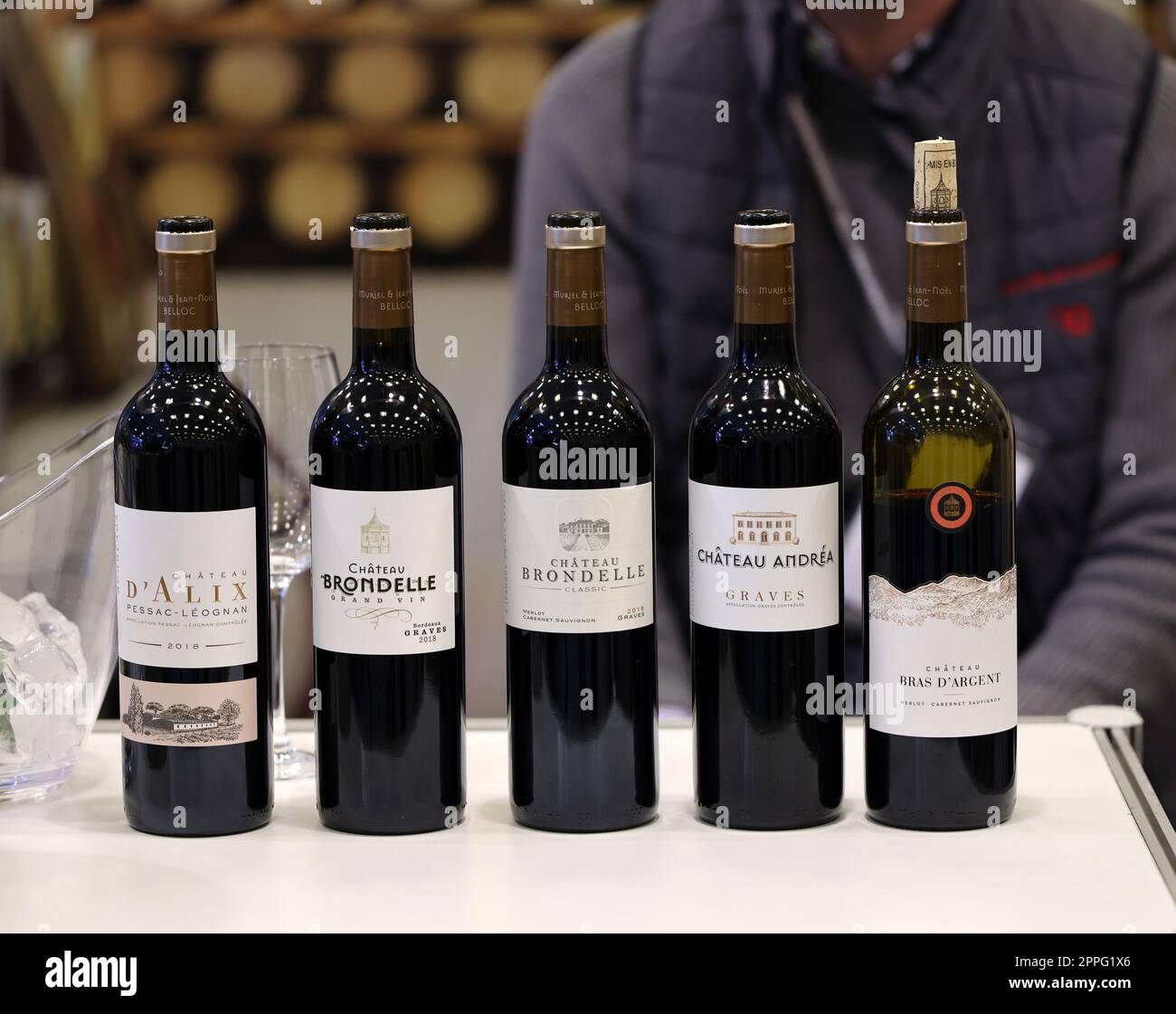 International Wine Trade Fair ENOEXPO in Cracow Stock Photo - Alamy