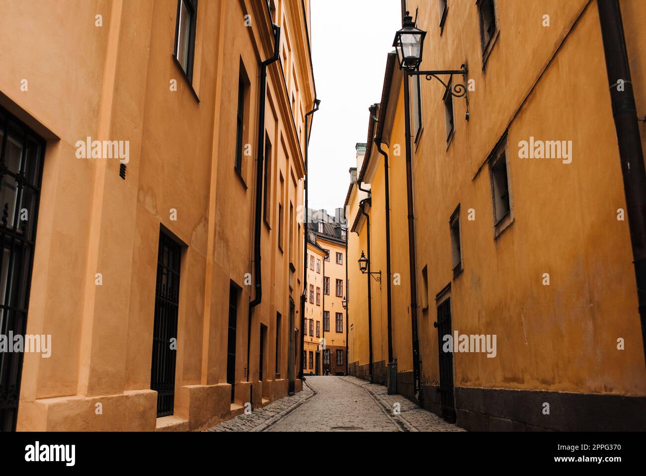 Empty street in stockholm hi-res stock photography and images - Alamy