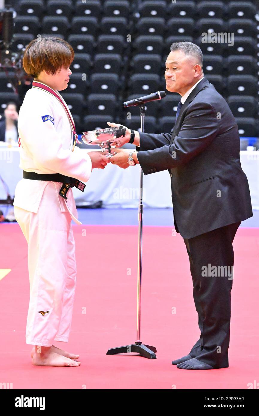 Mami Umeki during the 2023 Empress Cup All Japan Women's Judo ...