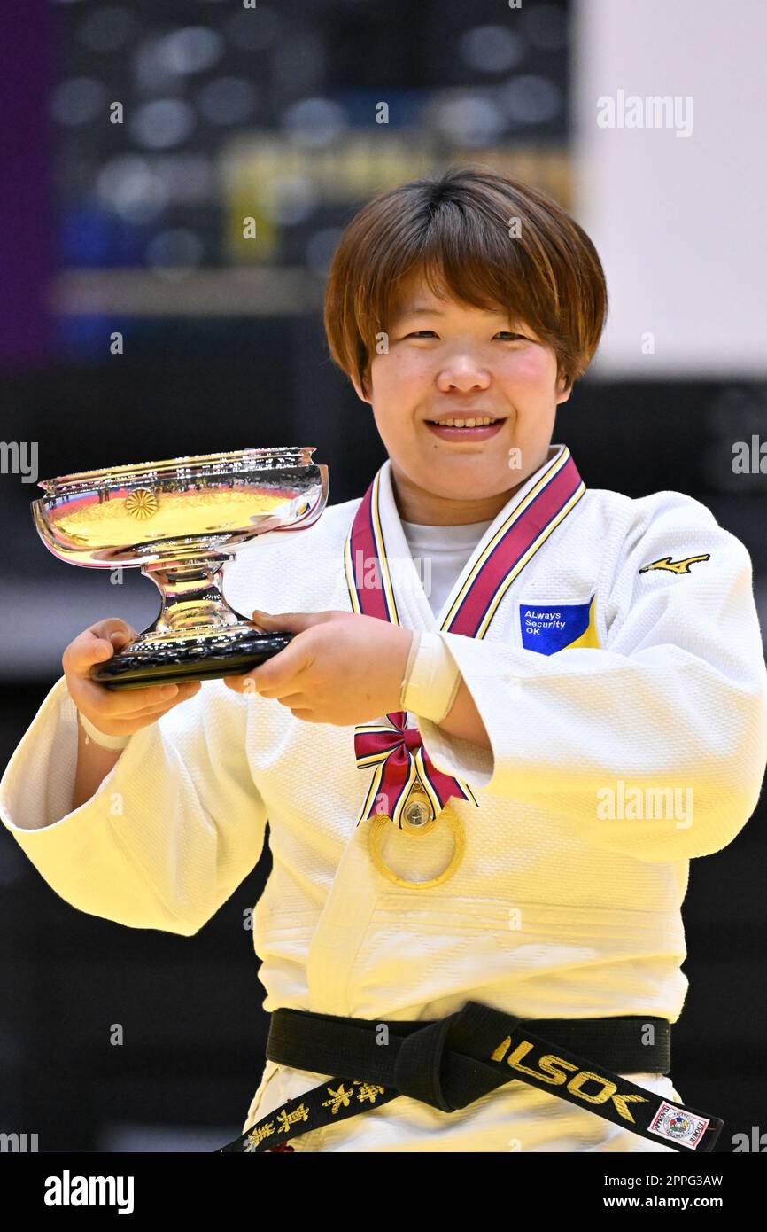 Mami Umeki during the 2023 Empress Cup All Japan Women's Judo ...