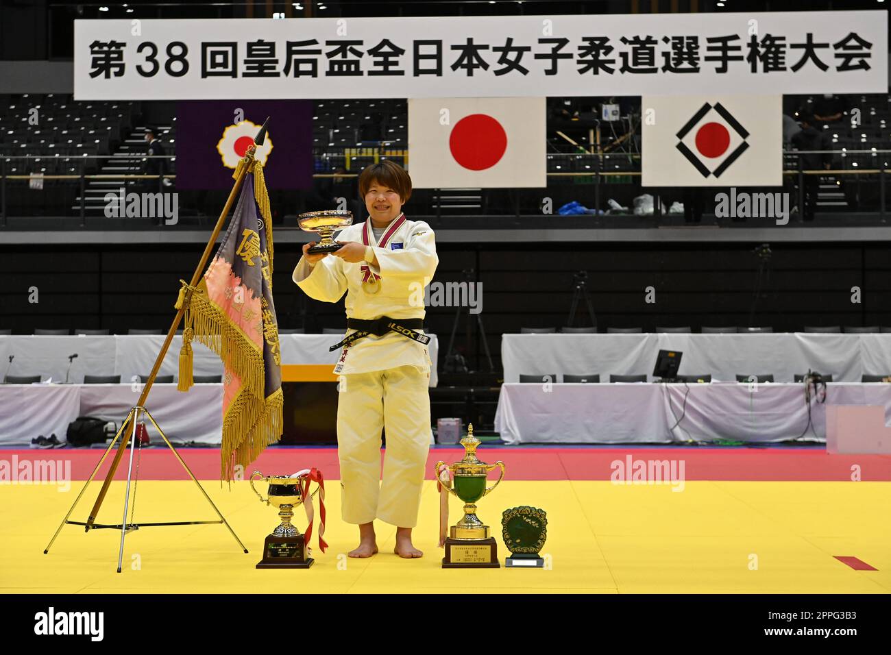 Mami Umeki during the 2023 Empress Cup All Japan Women's Judo ...
