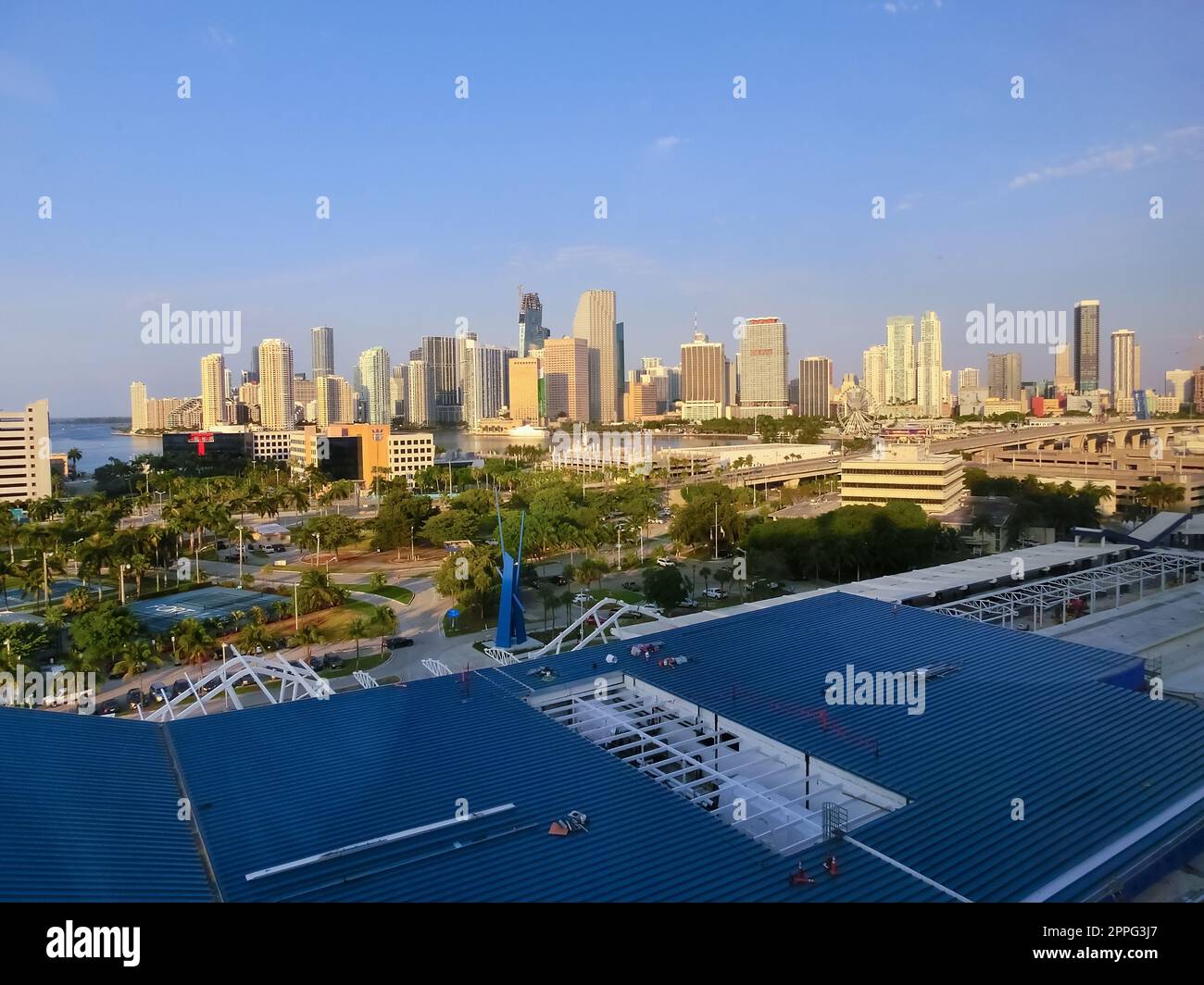 MSC Cruise Terminal in Miami Stock Photo - Alamy