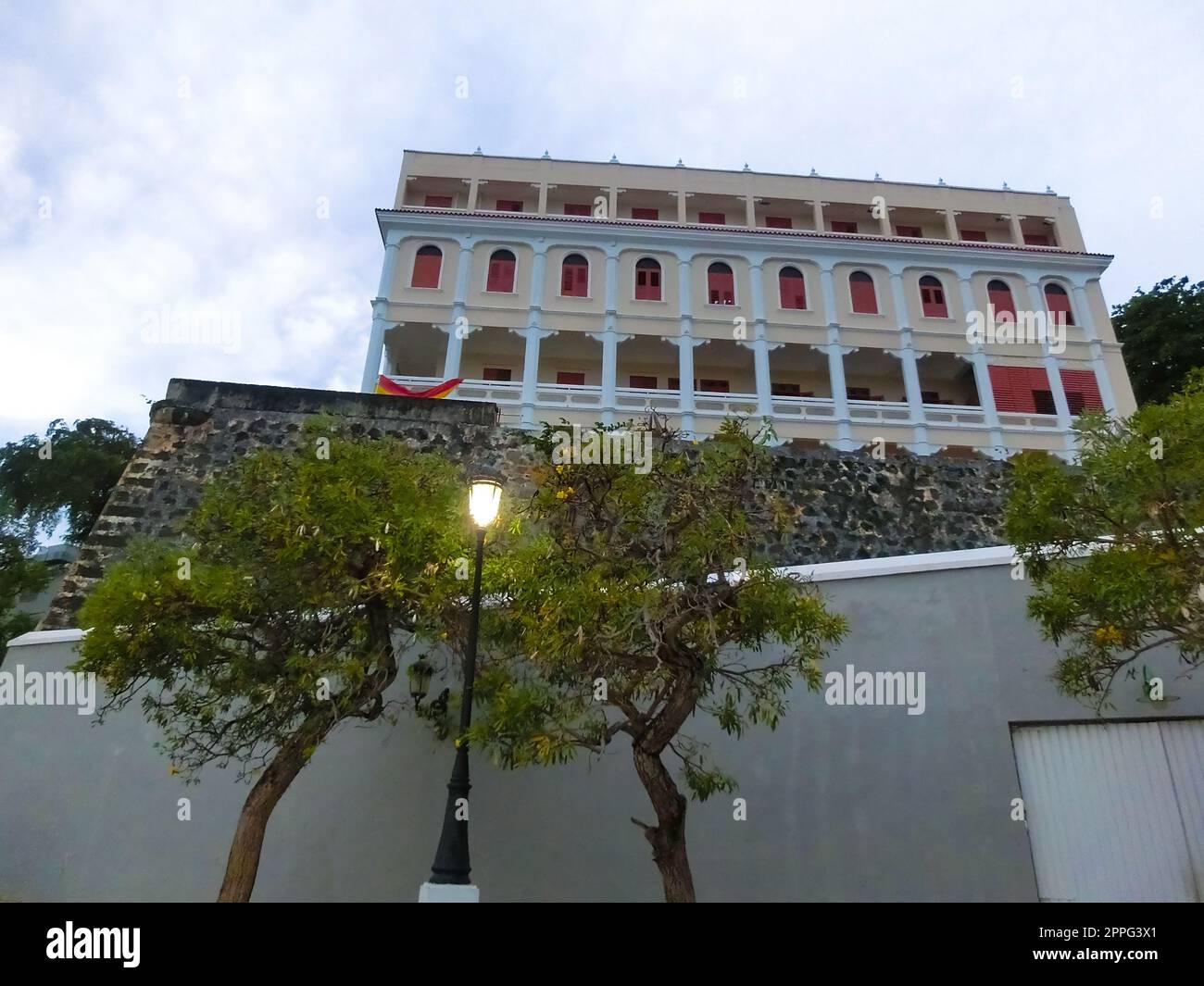 The colorful building in San Juan, Puerto Rico Stock Photo - Alamy