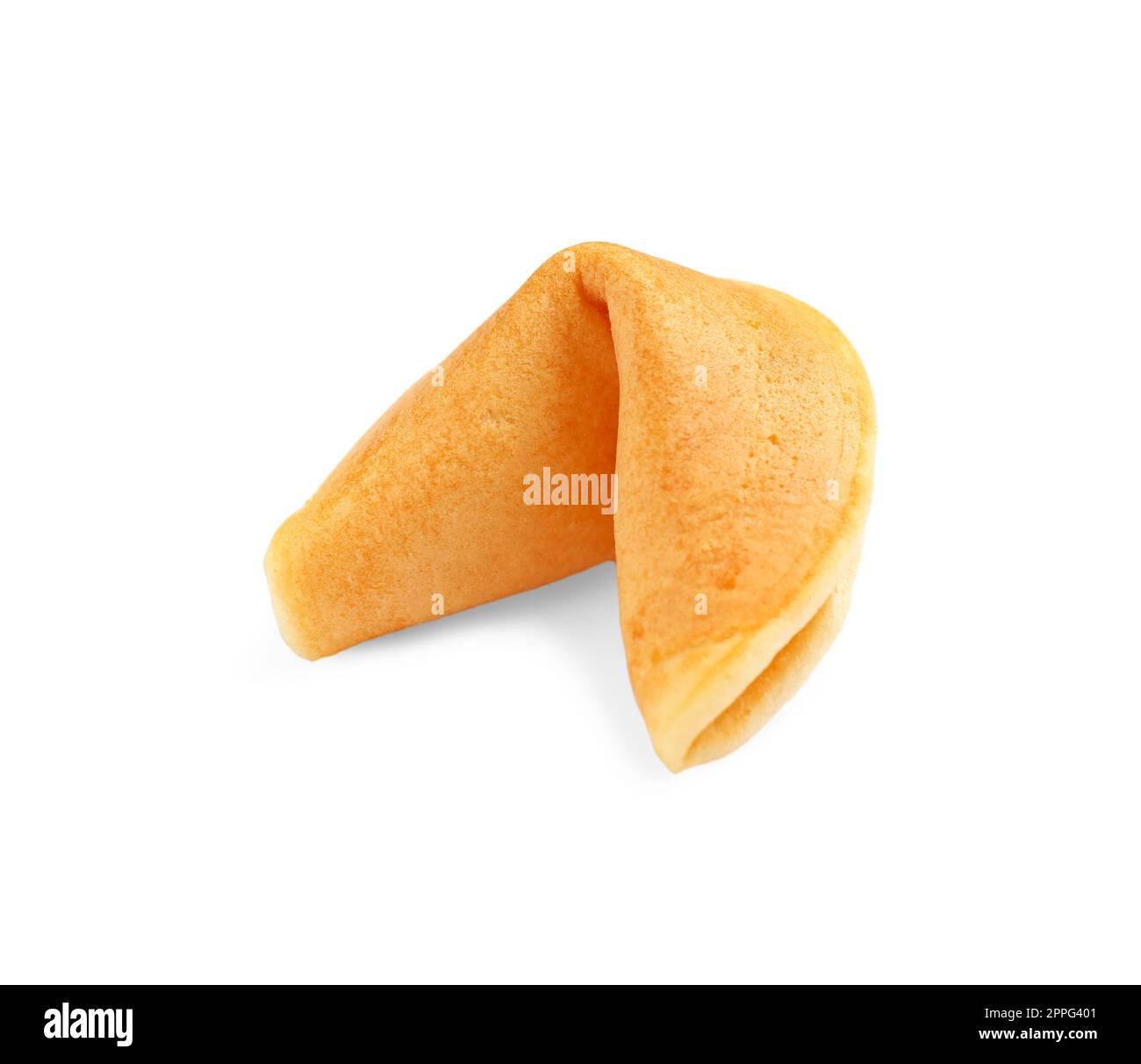 Tasty traditional fortune cookie isolated on white Stock Photo - Alamy