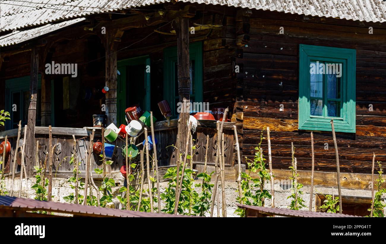 Wooden farm houses in hi-res stock photography and images - Alamy