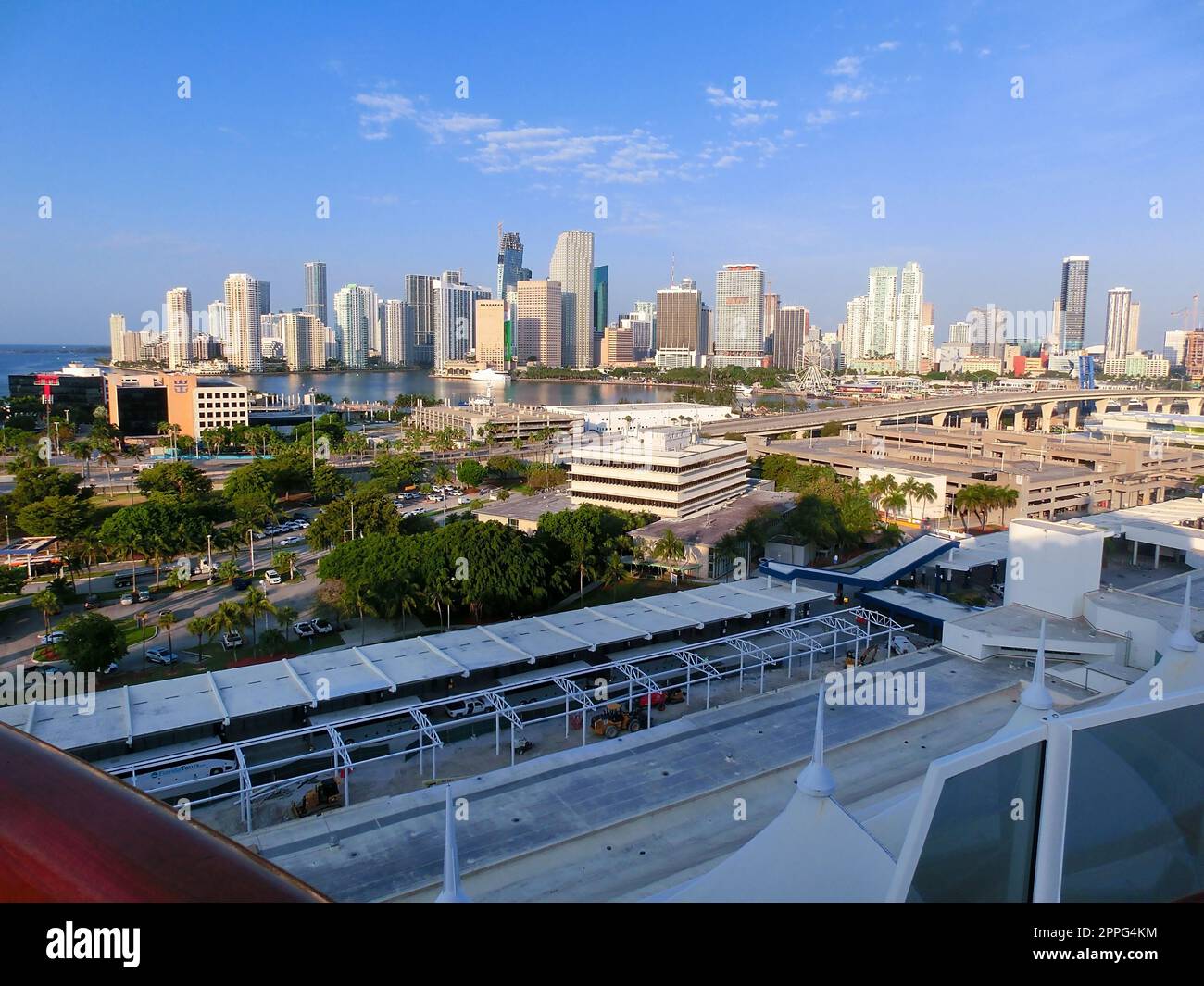 MSC Cruise Terminal in Miami Stock Photo - Alamy