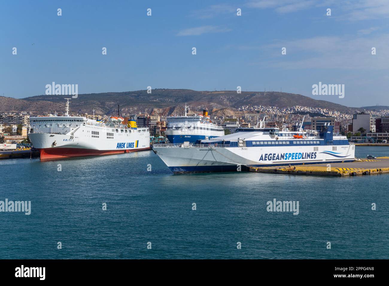 Ferry boats cruise ship Stock Photo - Alamy