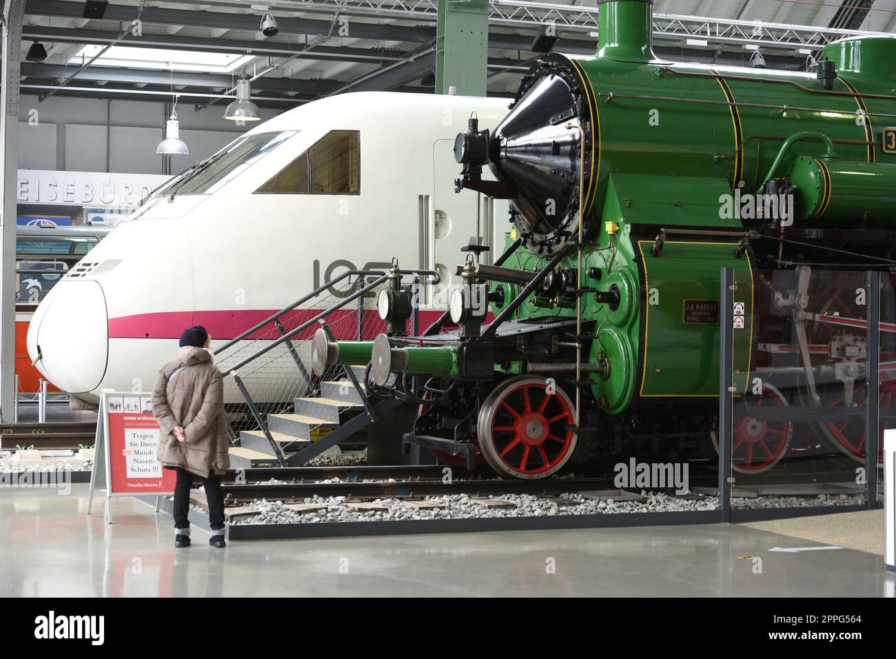 Verkehrszentrum des Deutschen Museums in MÃ¼nchen, Bayern, Deutschland ...