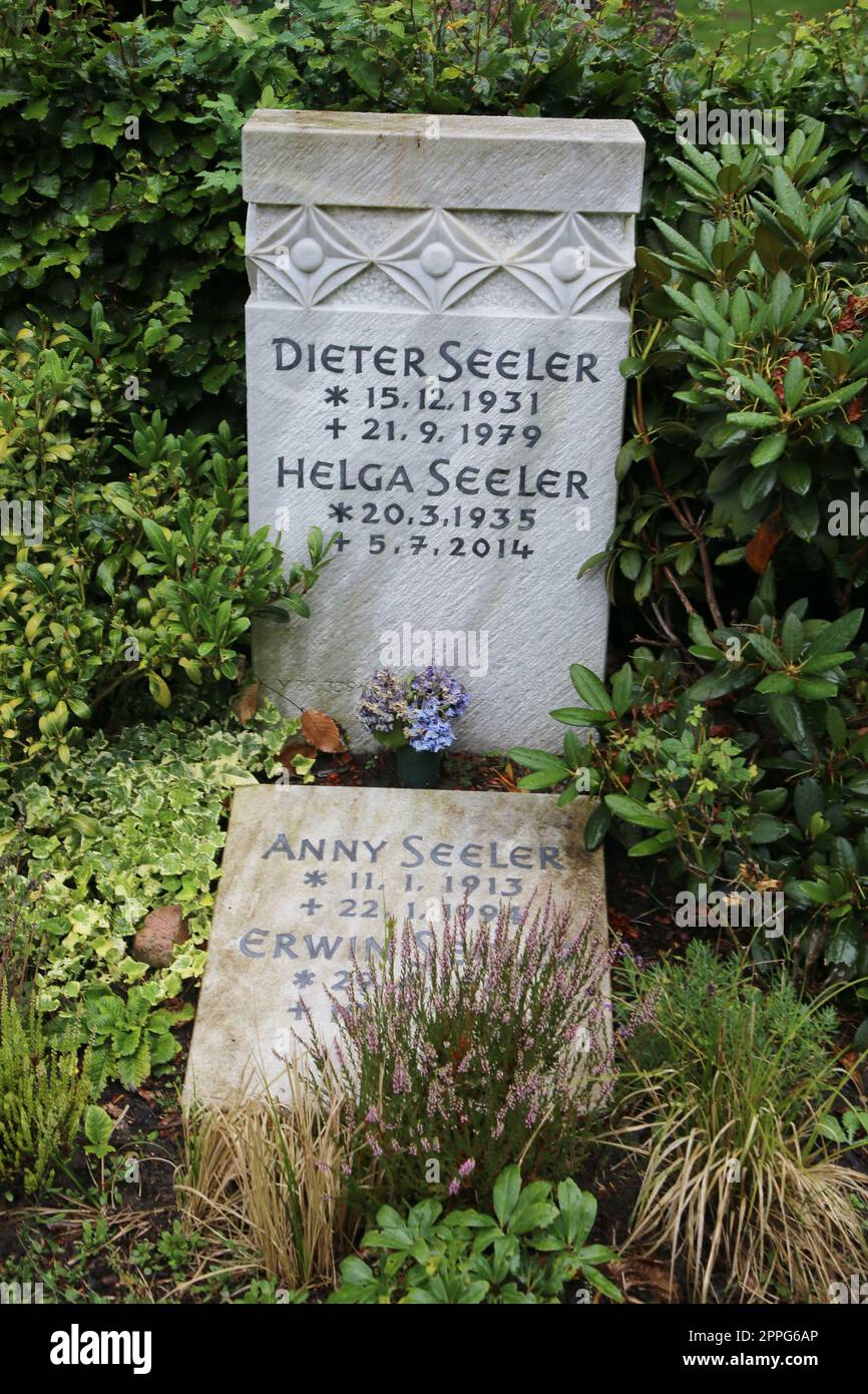 Grave of the Seeler family (Uwe Seeler was NOT buried here),Ohlsdorfer ...