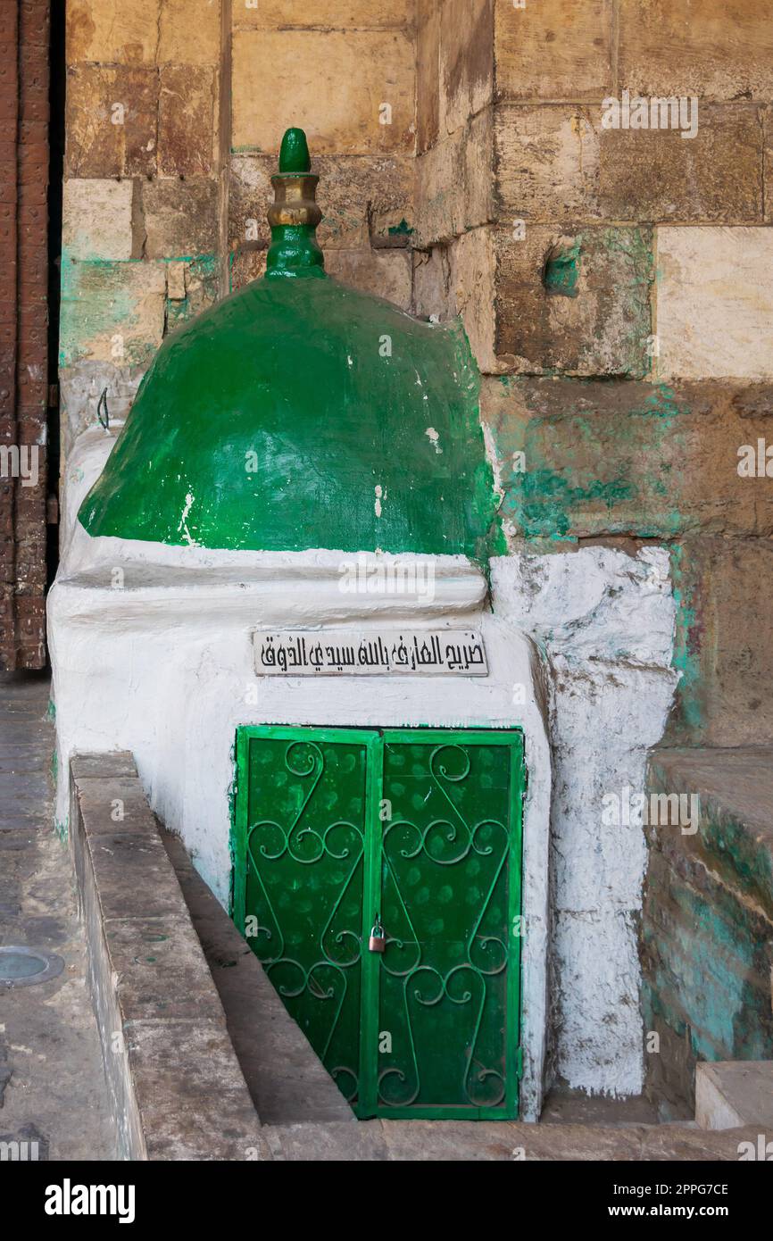Mausoleum of Sidi Hassan El Zouk, attached to old Cairo gate named Bab ...